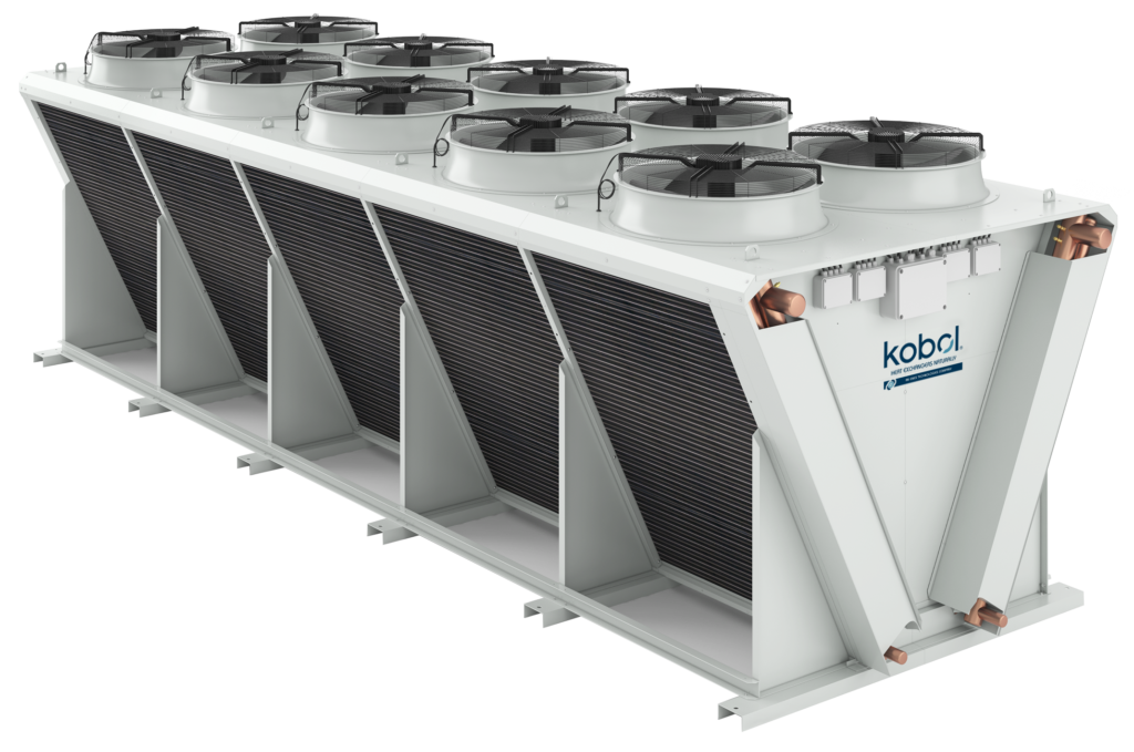 V Shaped Condensers | Refrigeration Solutions | Kobol